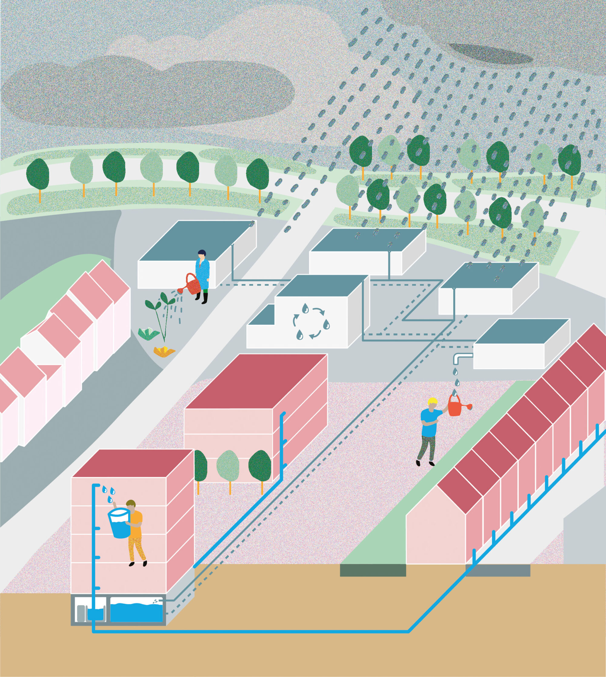 Pilot project drought – Projects – Architecture Workroom Brussels